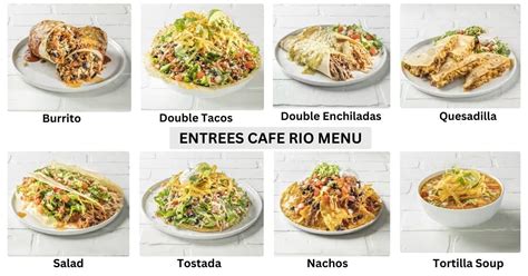 Cafe Rio Menu With Prices 2025