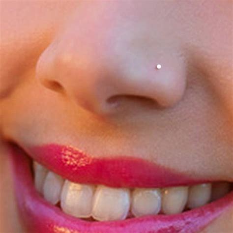 Tiny Rose Gold Nose Stud Tiny Nose Stud Small Nose Stud 1mm Nose