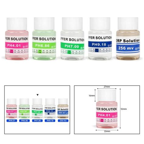 【sels】 Accurate Ph Calibration Solution With Ph 4 And Ph 7 Buffers For