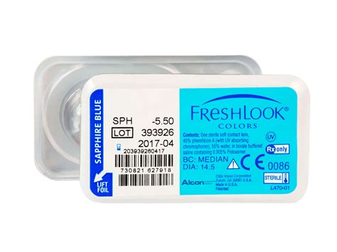 Alcon FreshLook Colors: цветные контактные линзы