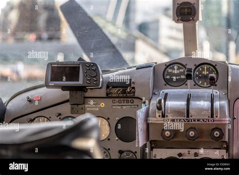 Interior View Of The Cockpit Of A De Havilland Canada Dhc 2 Beaver