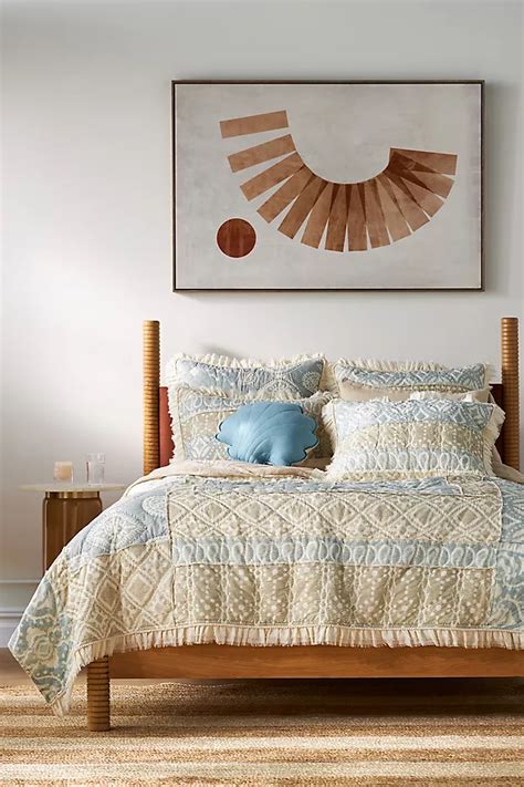 Elsa Cotton Voile Patchwork Quilt Anthroliving