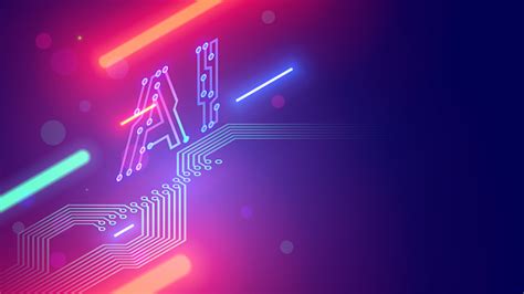 ai 문자 아이소메트릭의 로고 ai 업계 배경 하드웨어 개발의 기술 배너 인공 지능 배경 0명에 대한 스톡 벡터 아트 및 기타