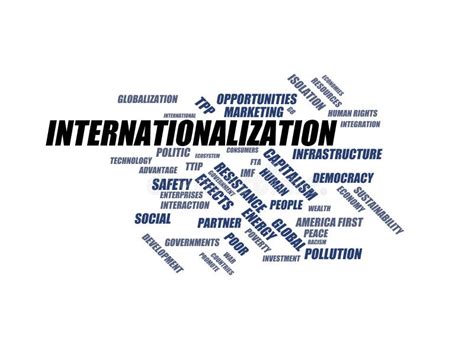 Globalization Word Cloud Wordcloud Terms From The Globalization Economy And Policy