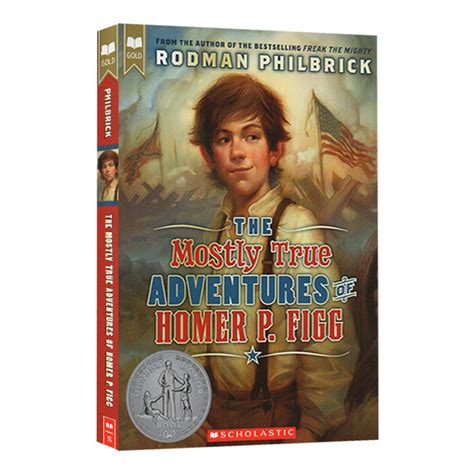 荷马菲格真实的冒险英文原版 The Mostly True Adventures Of Homer P Figg纽伯瑞银奖儿童桥梁章节书英文版