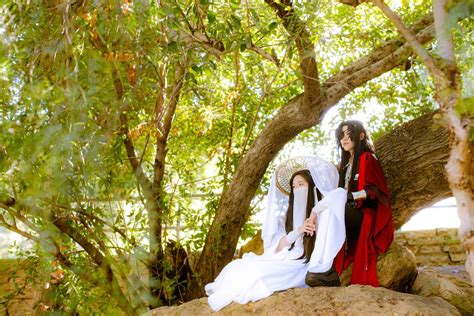 Cosplayed Hualian With My Friend Hua Cheng Cosplay By Me R Tianguancifu