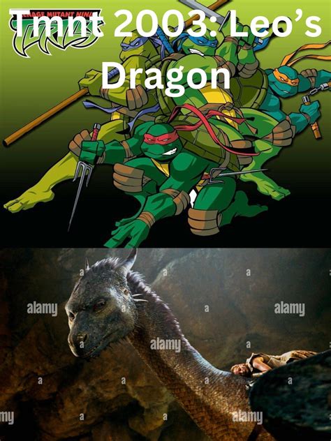 Tmnt 2003 Leos Dragon By Kaelynturtle350 On Deviantart
