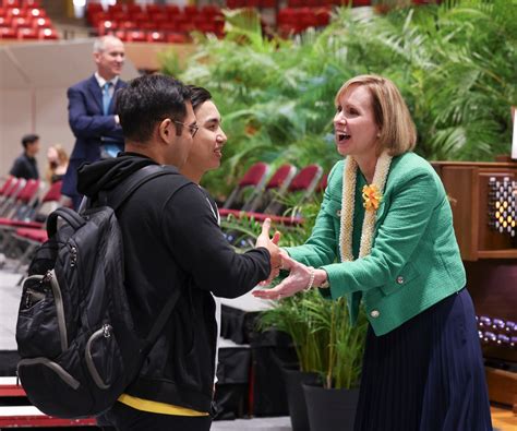 Sister Wright At Byuh Seeking Personal Revelation Church News