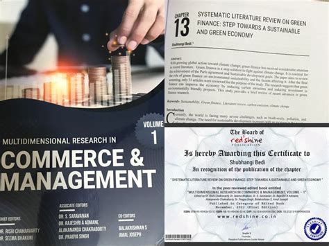 Shubhangi Bedi On Linkedin Finance Research Sustainable Chapter