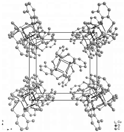 2 A View Along The C Axis Showing The Packing With One Molecule In