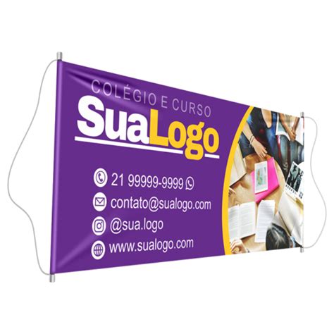 Faixas Em Lona Personalizado Lona 440g Starflex 4x0 Frente Colorida