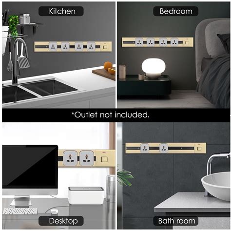 Electrical Outlet Track Surface Mounted Power Outl Grandado