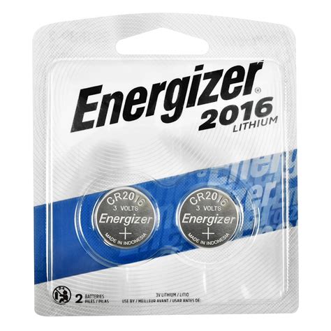 Pila De BotÓn Cr2016 Energizer 2 Piezas The Home Depot México