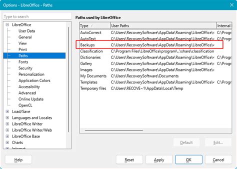 Restoring Unsaved Or Corrupted Libreoffice Documents