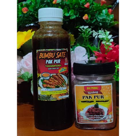 Jual Bumbu Sate Pak Pur Tawangmangu Shopee Indonesia