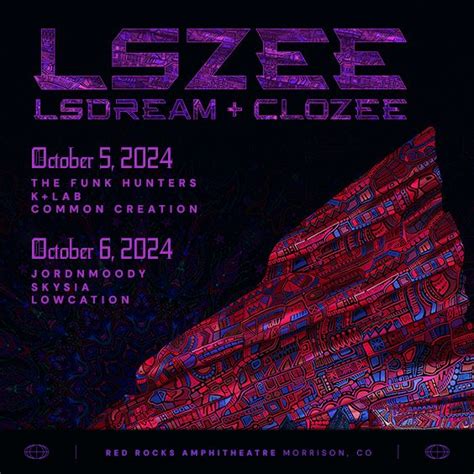 Lszee Clozee And Lsdream Red Rocks Amphitheatre