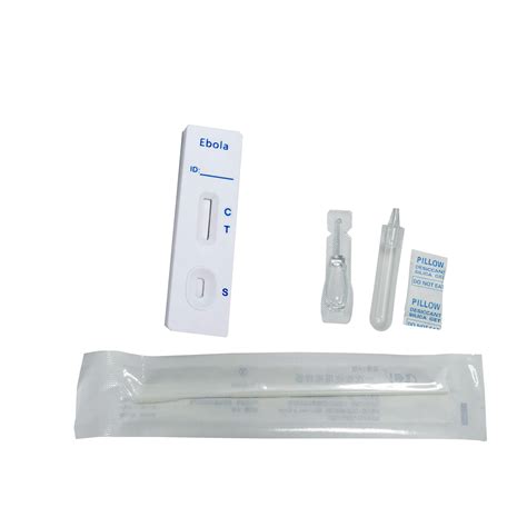 One Step Ebola Antigen Virus Test Kit Colloidal Gold Method China