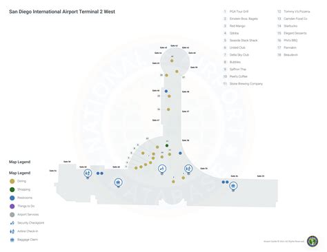 San Diego Airport San Maps