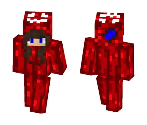 Download Red Pumpkin Girl Minecraft Skin For Free Superminecraftskins