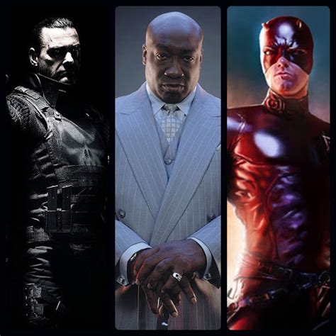 Kingpindaredevil Punisher Netflixmcu Vs Kingpindaredevil 2003