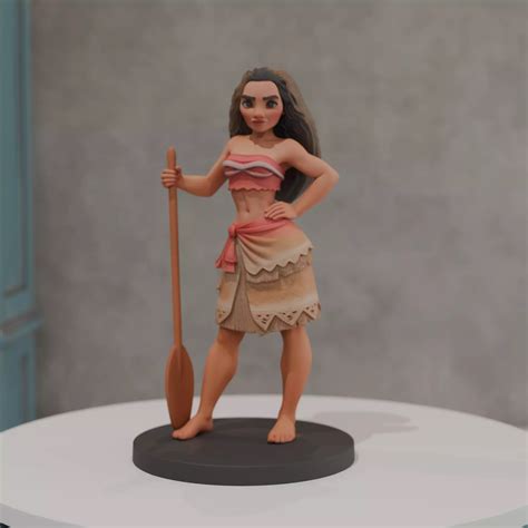 Moana 3d Model 3d Printable Cgtrader