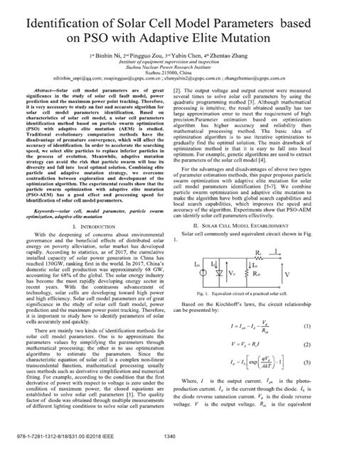 2018 Pso Based Adaptive Elite Pdf