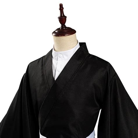 Jujutsu Kaisen Naoya Zenin Cosplay Costume Black White Samurai Kimono