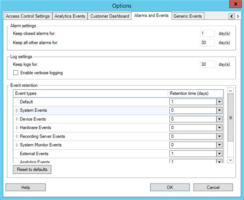 Events Stop Appearing In The Xprotect Smart Client 2017 R2 Reports