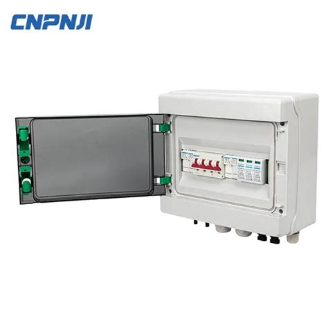 1000vdc 2 In 1 Out Solar String Pv Array Dc Combiner Box With Spd Mcb