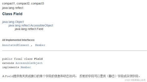Java反射：深入理解类的构造方法、成员变量和注解 Csdn博客