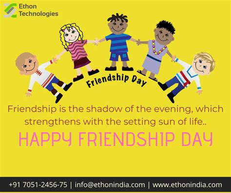 Ethon Technologies On Linkedin Happyfriendshipday Teamethontechnologies