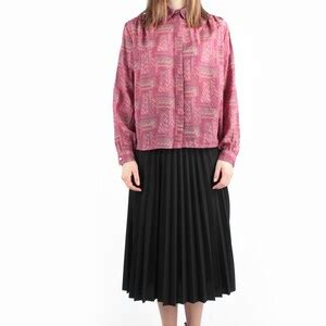 70s Vintage Purple Native Bohemian Decorated Summer Blouse For Women Etsy