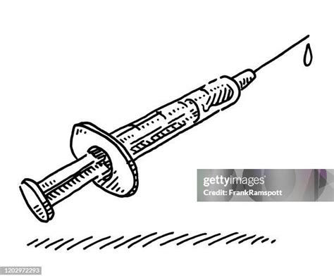 Hypodermic Needle Drawing Photos And Premium High Res Pictures Getty