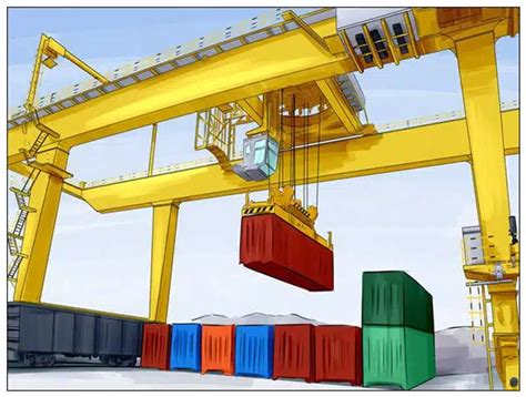 Design Of 405t Rail Mounted Container Gantry Crane Leading Global