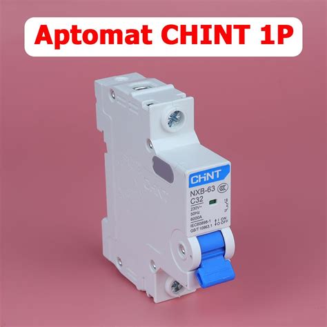 Aptomat Chint 1p Nxb 63 Small Cb Circuit Breaker Mcb 220v 10a 16a 20a