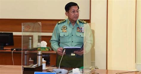 မင်းအောင်လှိုင်ကို အမှုဖွင့်တရားစွဲပြီး ဖမ်းဝရမ်းထုတ်ဖို့ Icc ရှေ့နေ