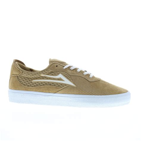 Lakai Essex Ms2240263a00 Mens Brown Suede Skate Inspired Sneakers Shoe