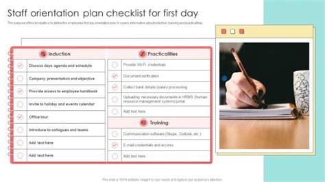 First Day Orientation Powerpoint Presentation And Slides Slideteam
