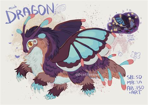 🦋 Moth Dragon 🦋 Adopt Auction [open] On Toyhouse