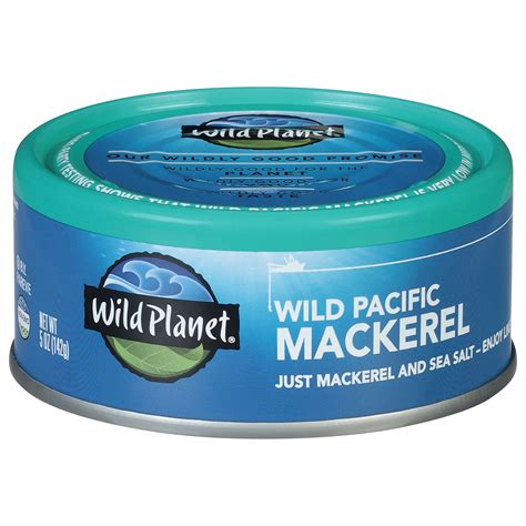 Wild Planet Wild Pacific Mackerel Shop Seafood At H E B