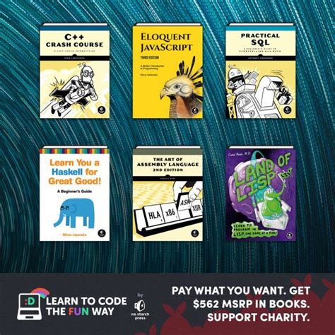Learn To Code The Fun Way By No Starch Press Book Bundle For 1 Idevie