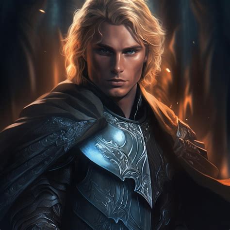 Premium Photo A Portrait Of A Man With A Sword And Shield