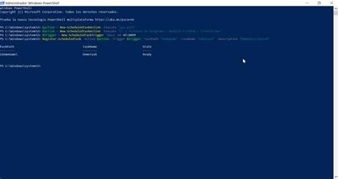 Usa Powershell Para Crear Y Ver Las Tareas Programadas En Windows