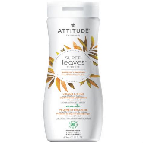 Attitude Super Leaves Shampoo Volume And Shine