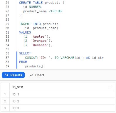 HOW TO Use Snowflake CONCAT To Combine Strings