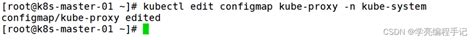 K8s配置：修改kube Proxy服务代理模式为ipvs模式置 Kube Proxy 为ipvs模式 Csdn博客
