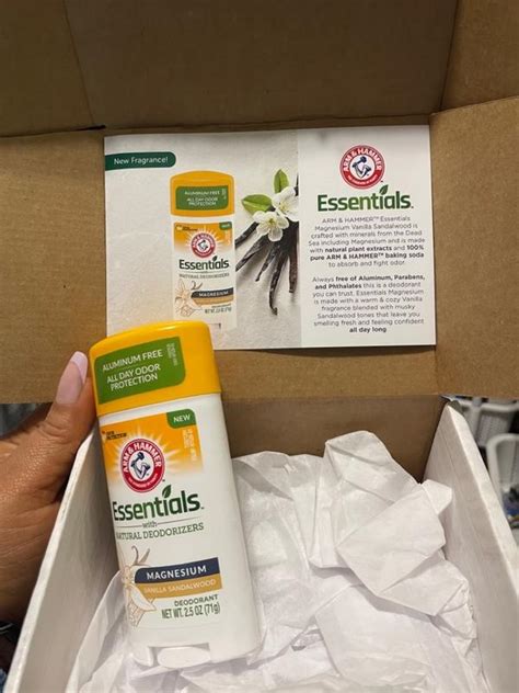 Essentials™ Solid Deodorant Magnesium Vanilla Sandalwood