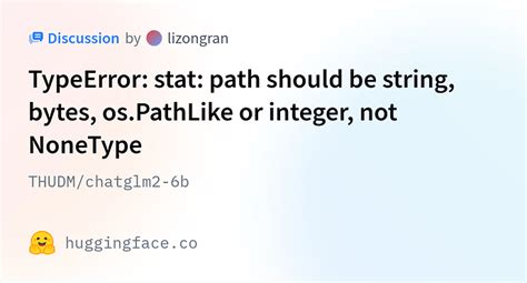 Typeerror Stat Path Trying To Start Model Beginners Hugging Face Forums