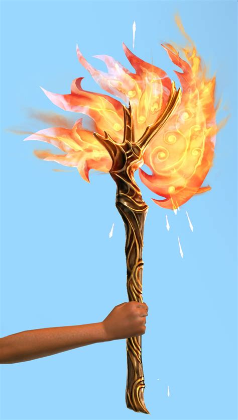 Fiery Blade Axe Skin Guild Wars 2 Wiki Gw2w