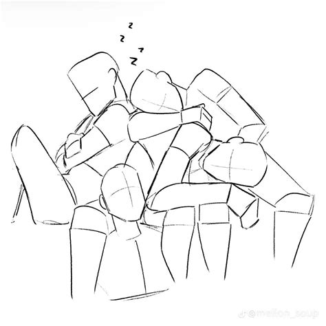 Draw Your Squad 3 People Cute Artofit